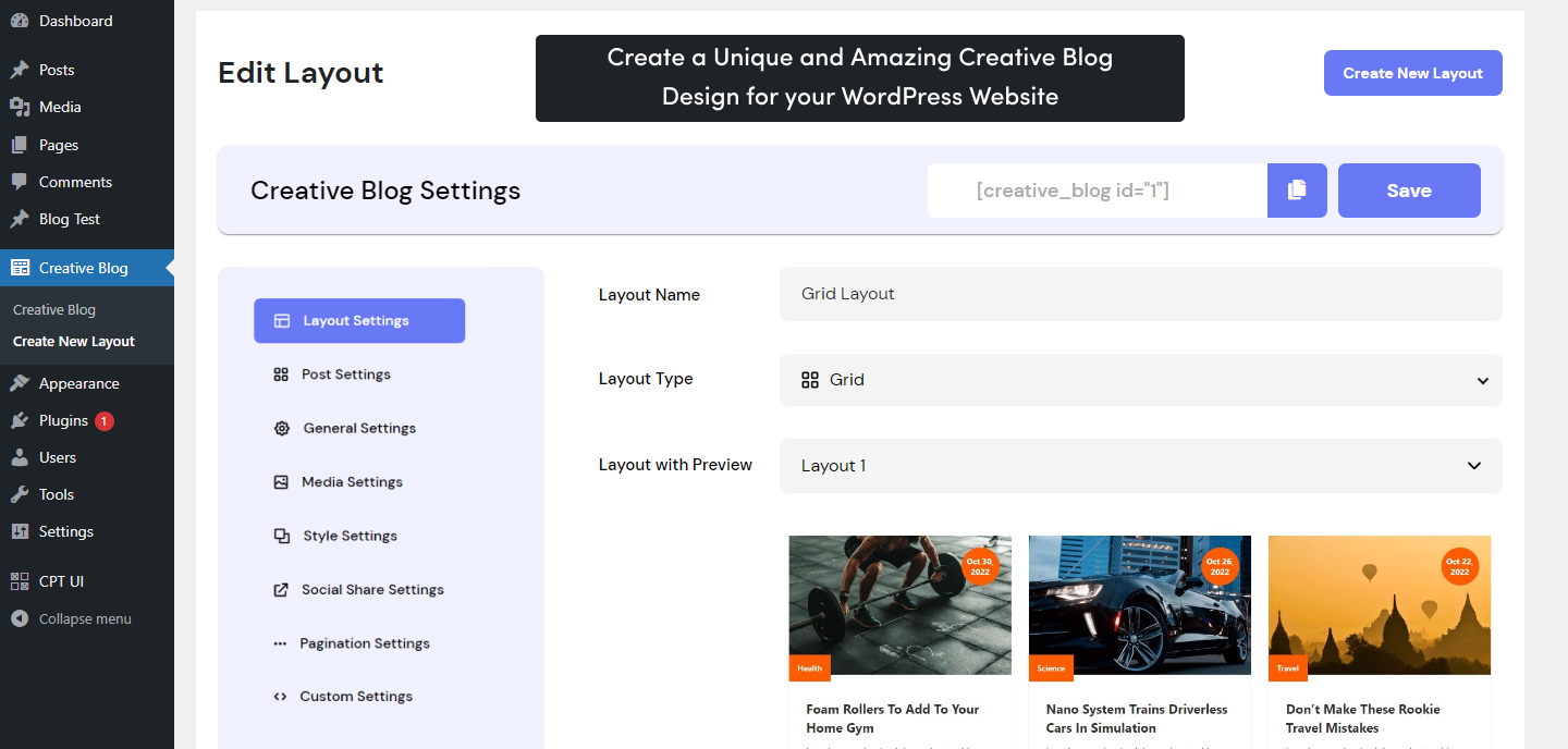 Creative Blog Designer Bundle for WordPress by techeshta | CodeCanyon